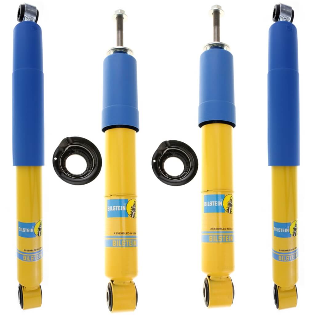 Bilstein 4600 Front, Rear Shocks for 09-’12 SUZUKI Equator 2WD/4WD ...