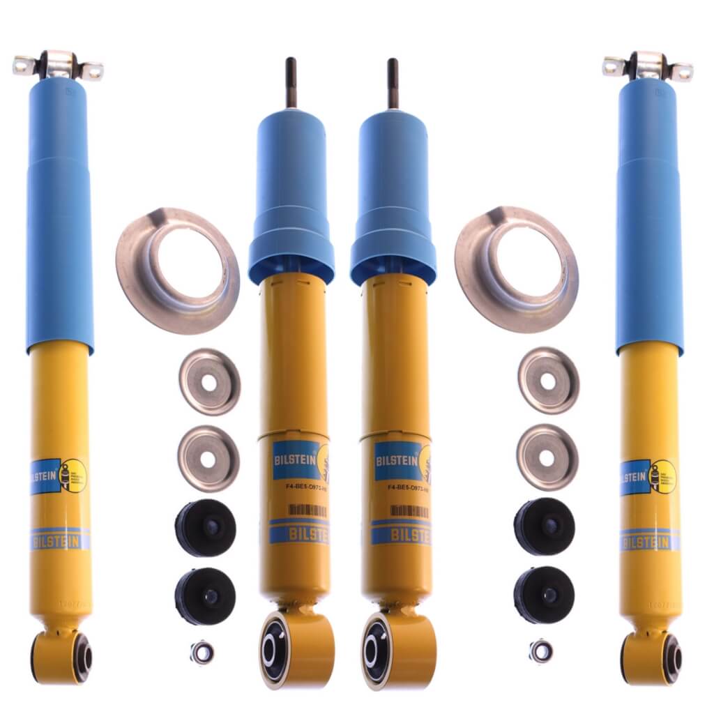 Bilstein 4600 Front and Rear shocks for 2004-2012 Chevrolet Colorado ...