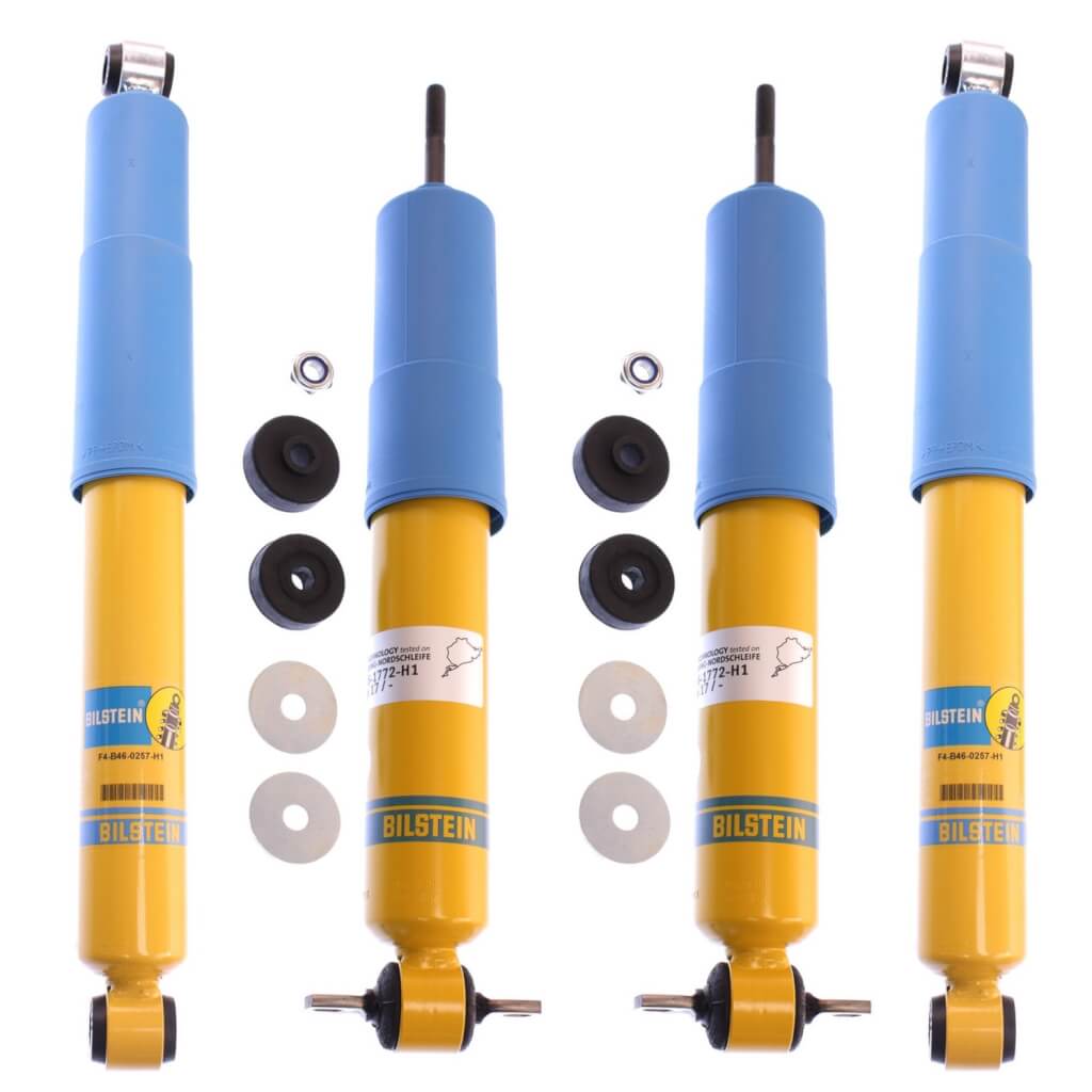 Bilstein 4600 Front & Rear Shocks for 84-’95 Toyota Pickup 2WD (Single ...