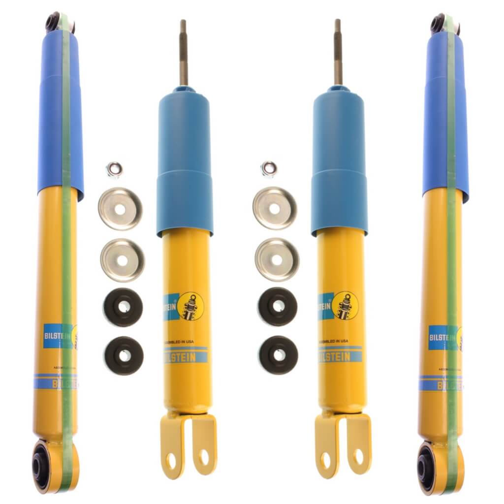 Bilstein 4600 Front, Rear Shocks for 99-’06 Chevy Silverado 1500 4WD ...
