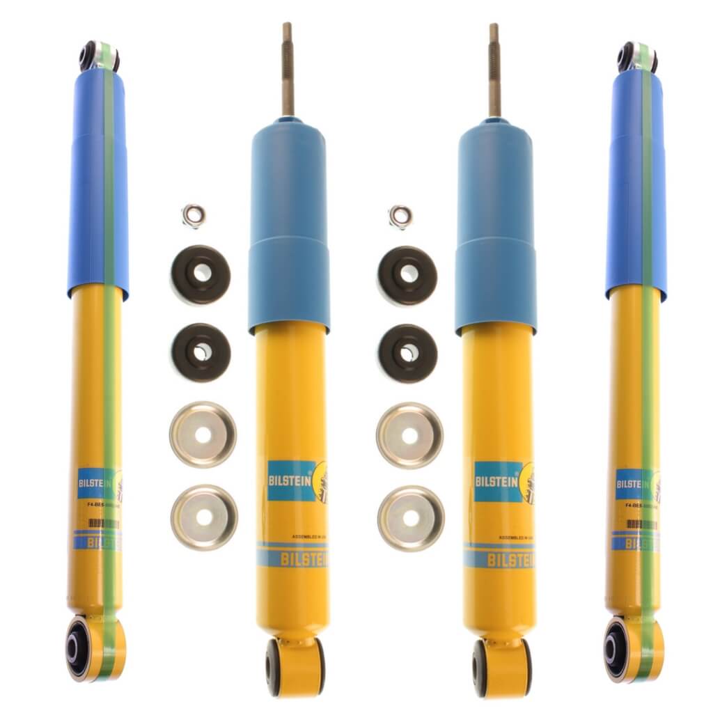 Bilstein 4600 Front, Rear Shocks for 99-’10 GMC Sierra 2500HD 2WD/4WD ...