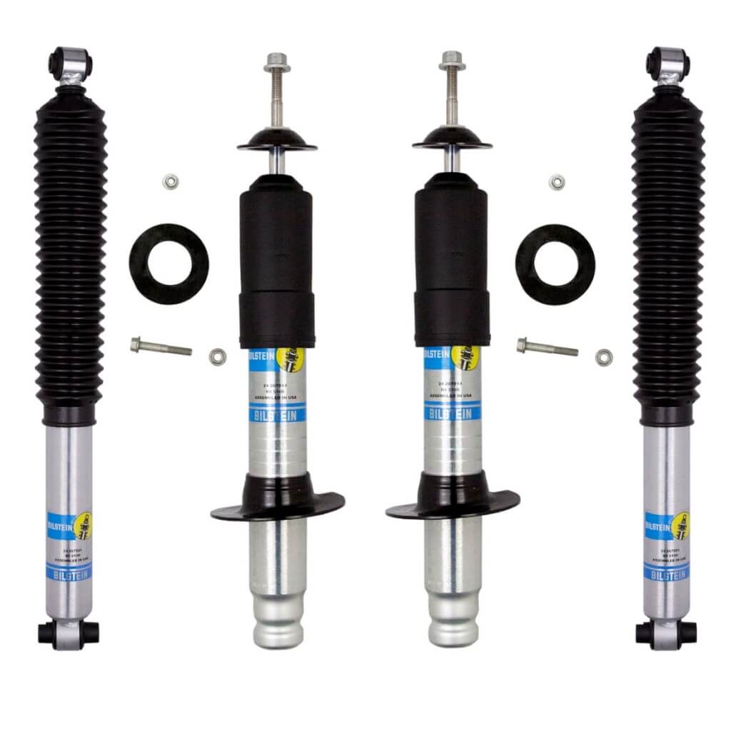 Bilstein 5100 0-2.25″ Front and 0-1″ Rear Lift Shocks For 2003-2008 ...