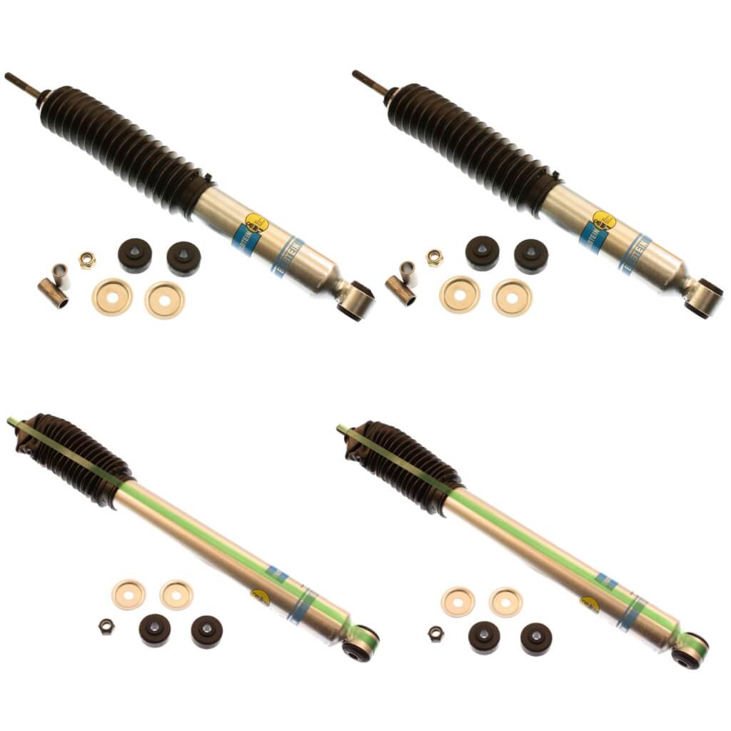 Bilstein 5100 4″ Front and 0-2″ Rear Lift Shocks 97-’03 Ford F-150 4WD ...