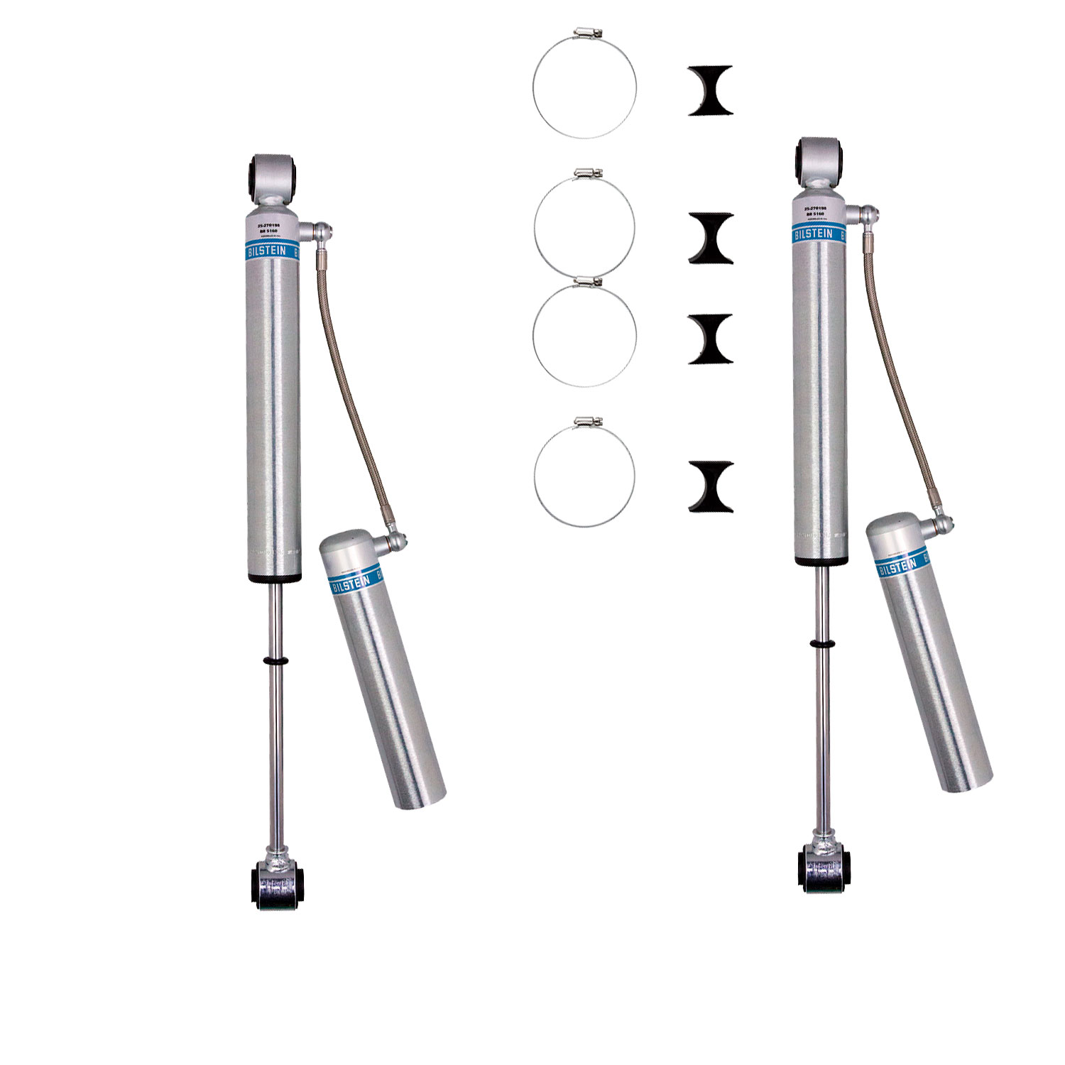 Bilstein B8 6100 0-2″ Front, B8 5100 0-2″ Rear Lift Shocks for 2016 ...