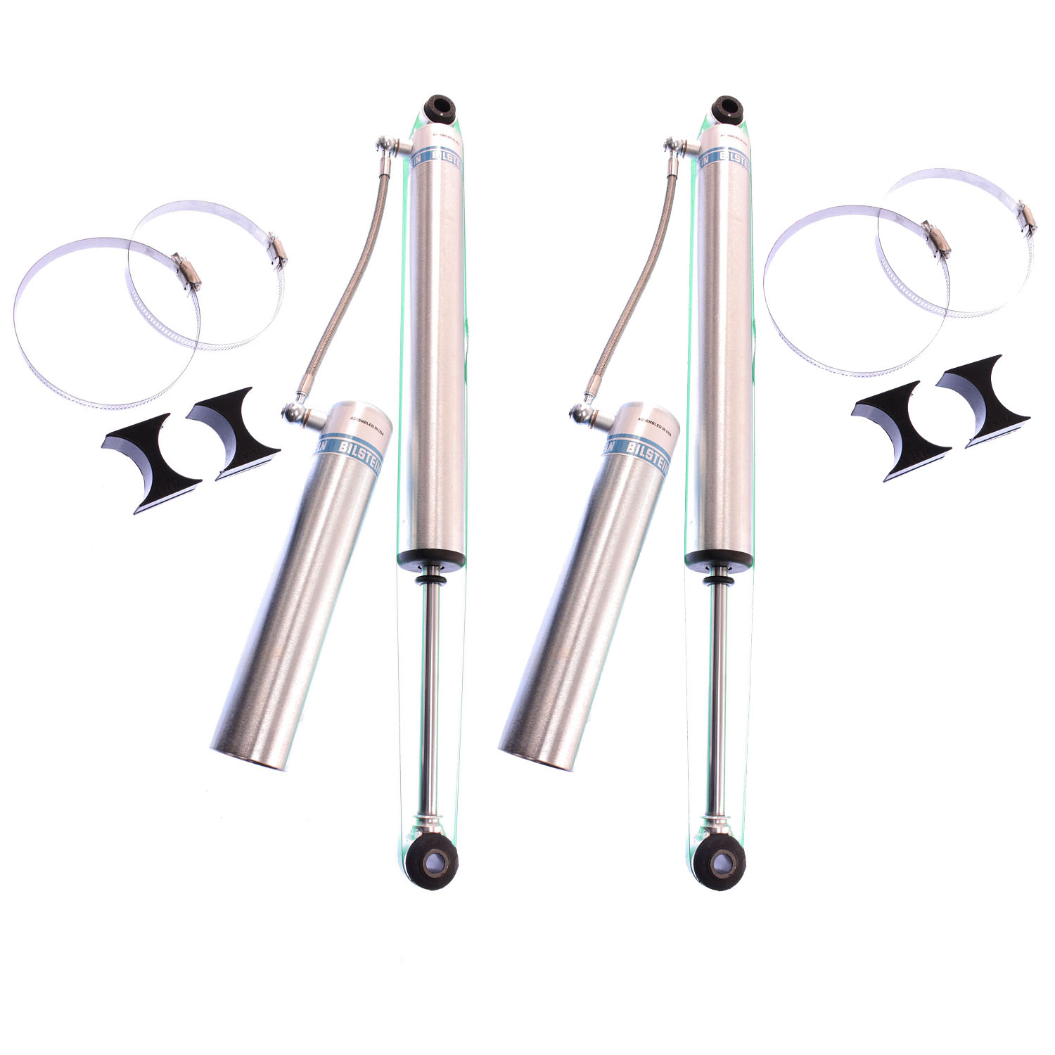 Bilstein B8 5160 Reservoir 0-2″ Rear Lift Shocks for 2017-2019 Ford F ...