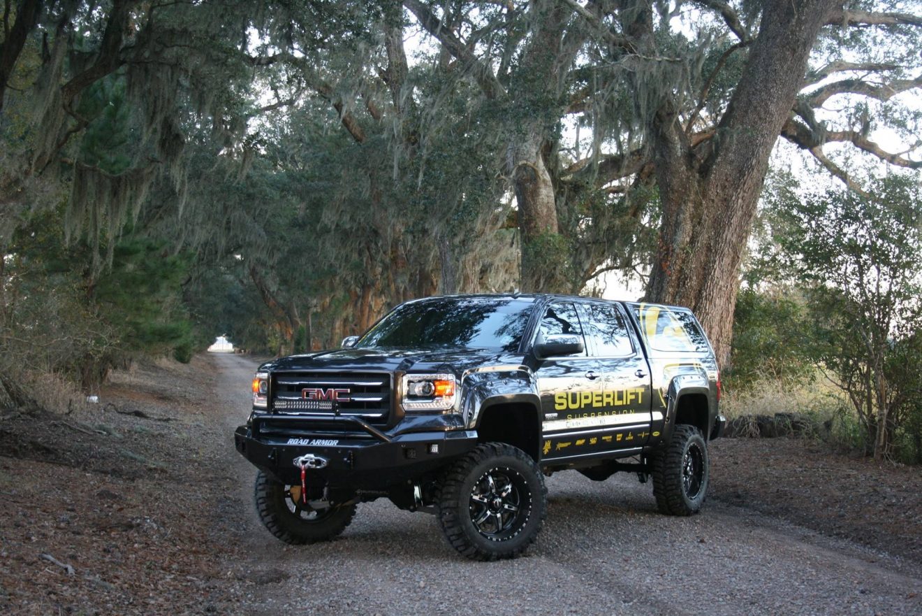 SuperLift 8″ Lift Kit w/ Bilstein Rear Shocks for 2019 GMC Sierra 1500 ...